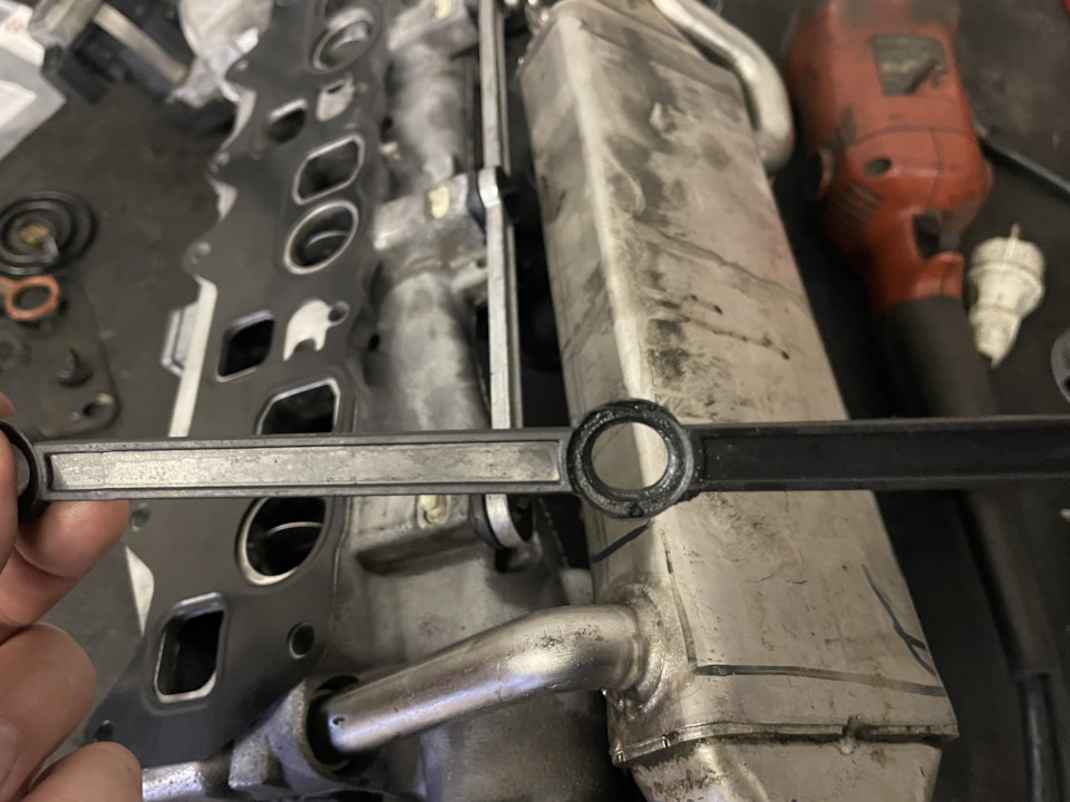 Замена турбины, антифриза, переуплотнение впускных коллекторов, замена ...