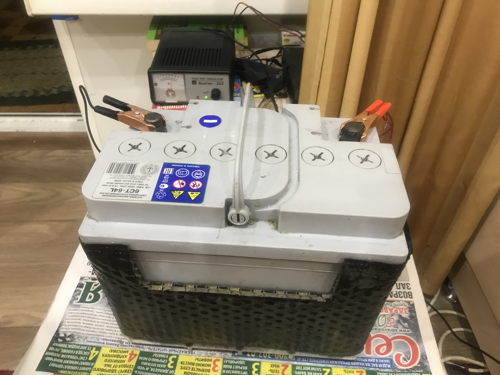 Аккумулятор — жизнь, смерть, покупка нового. Итоги. — Dodge Caliber, 1 ...