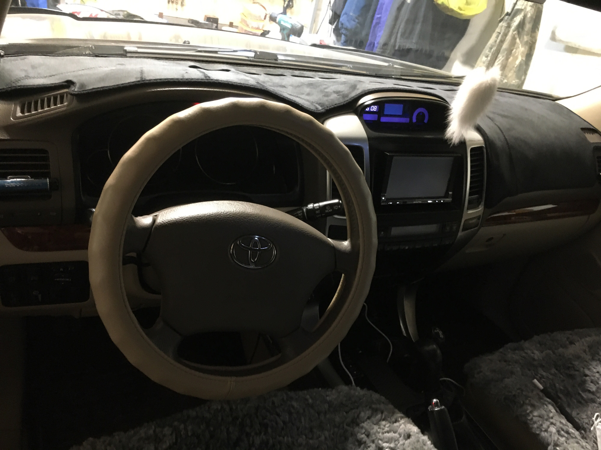 Защита торпедо от солнца! Заглушка в заднем бампере! — Toyota Land ...