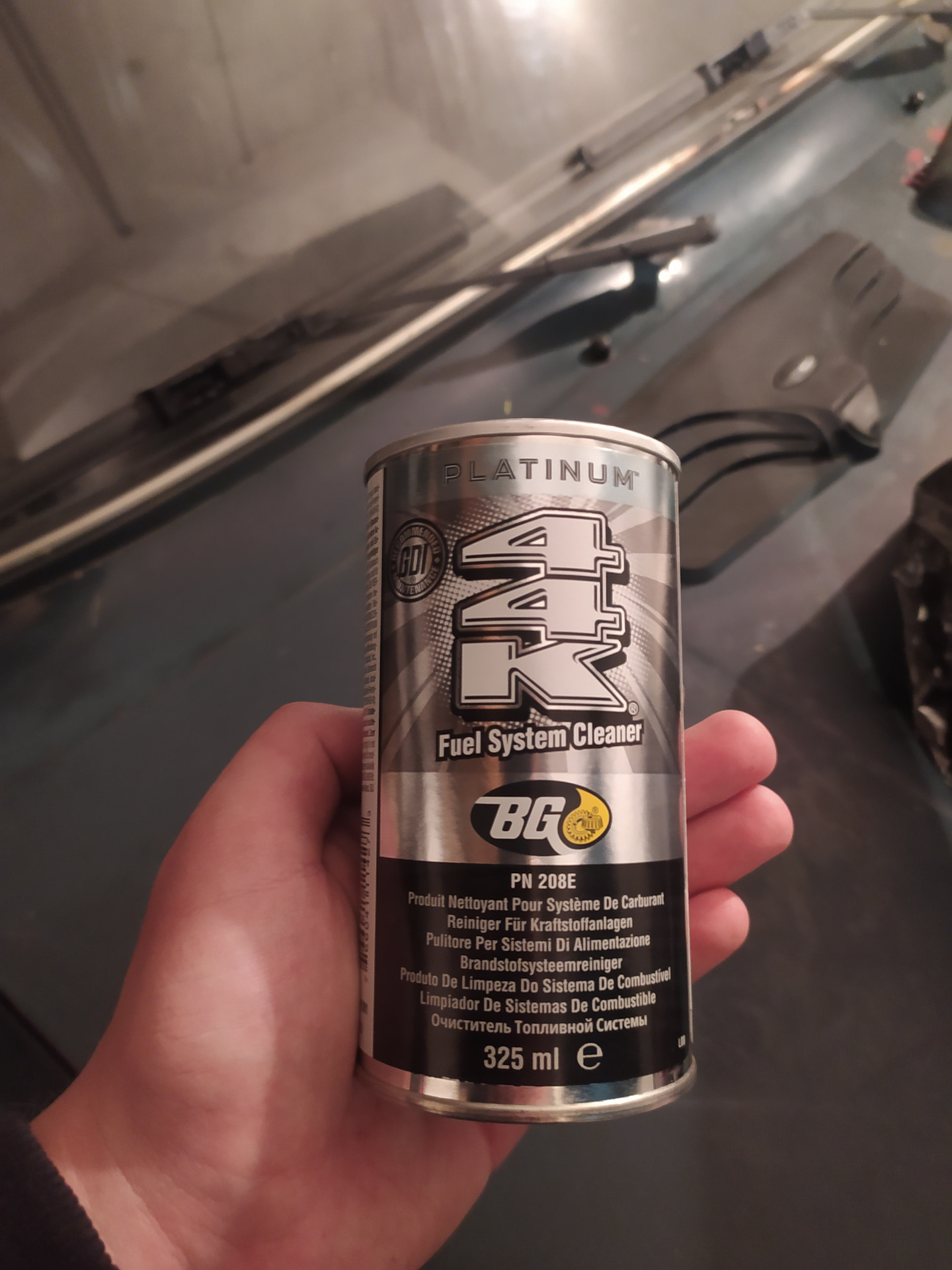 BG-208 44K Platinum промывка топливной системы — Toyota Camry (XV40), 2 ...