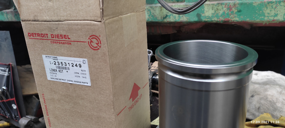 23531249 Гильза с упл.кольцами комплект DD 12.7L DETROIT DIESEL ...