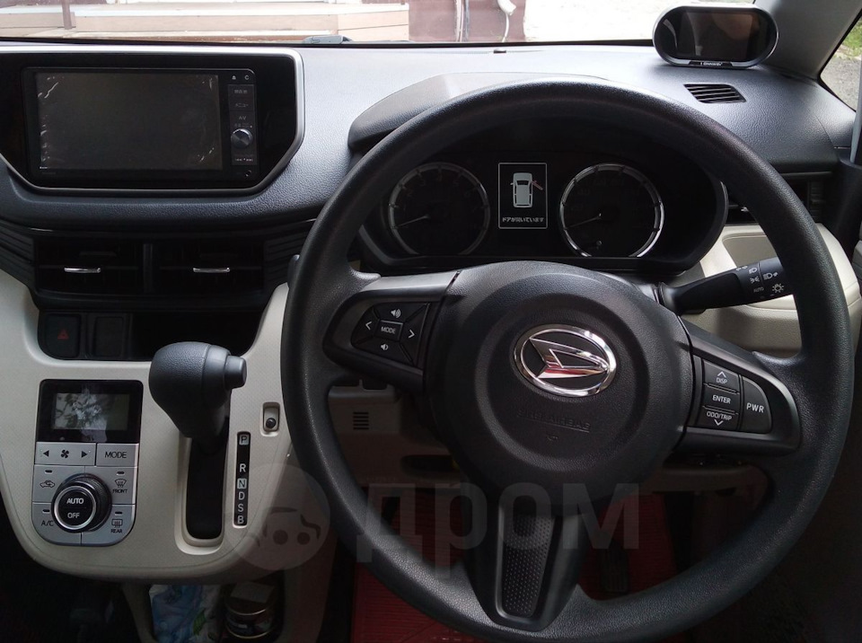 Приборка от Custom версии — Daihatsu Move (LA150/LA160), 0,7 л, 2016 ...