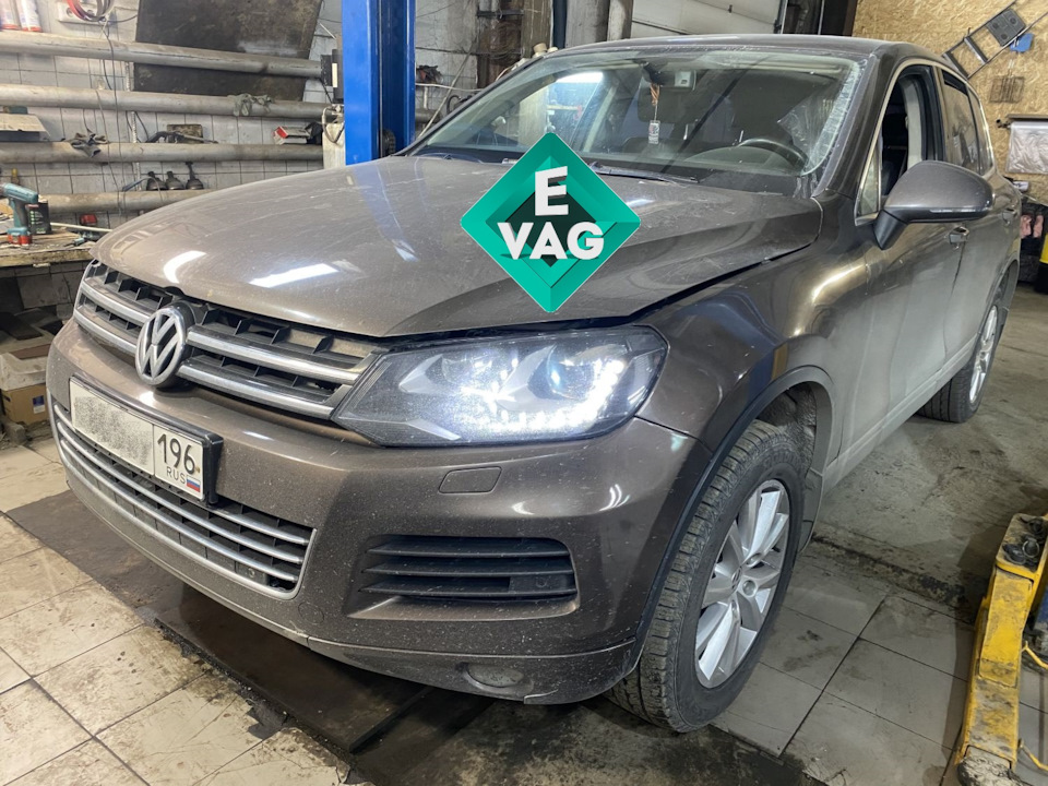 VW Touareg NF 3.6 CMTA. Легкий чип-тюнинг до 280 лс (уровень двигателя CGRA) + отключение опроса ...