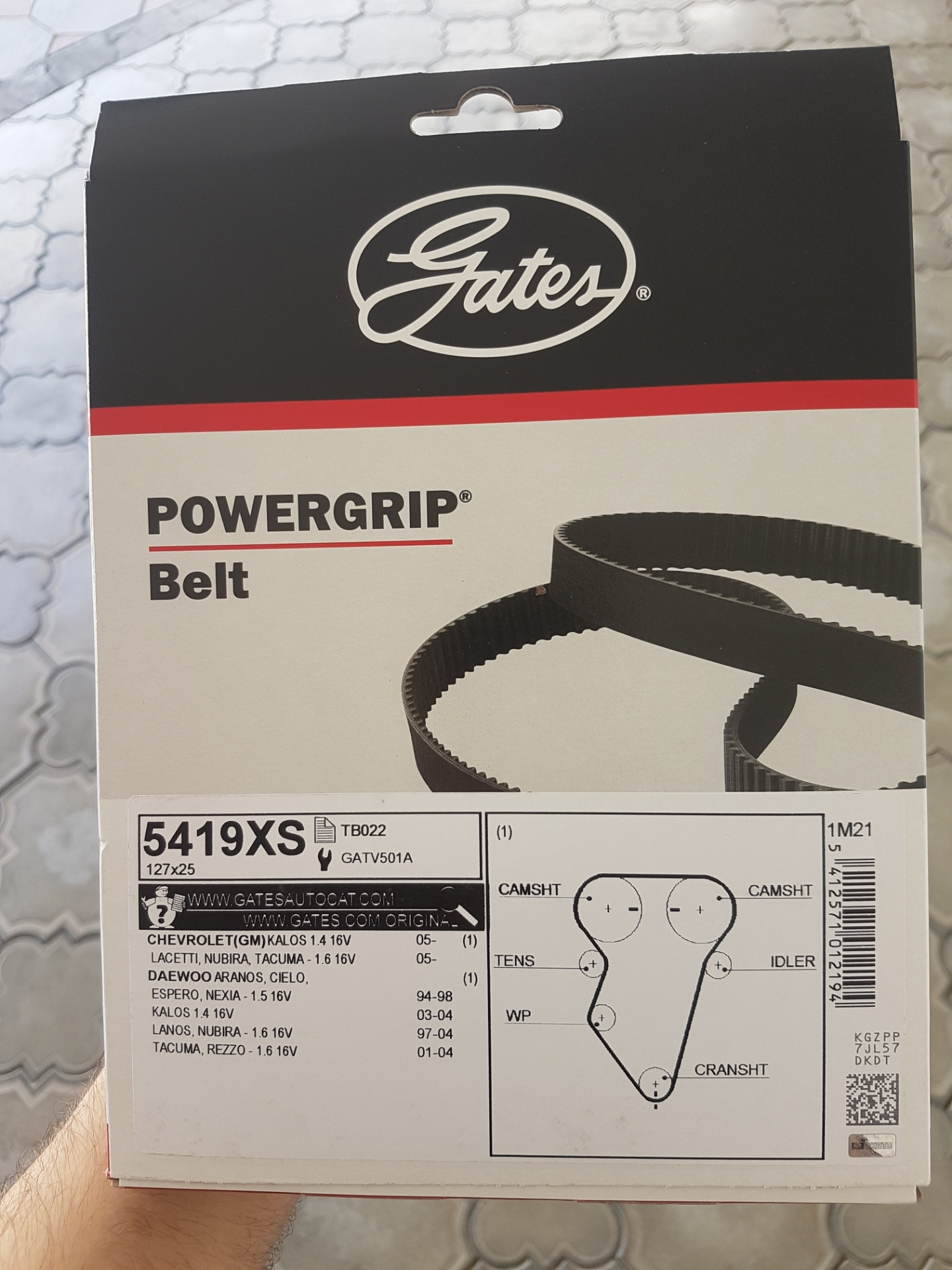 Замена ГРМ — Chevrolet Cruze (1G), 1,6 л, 2012 года | визит на сервис ...