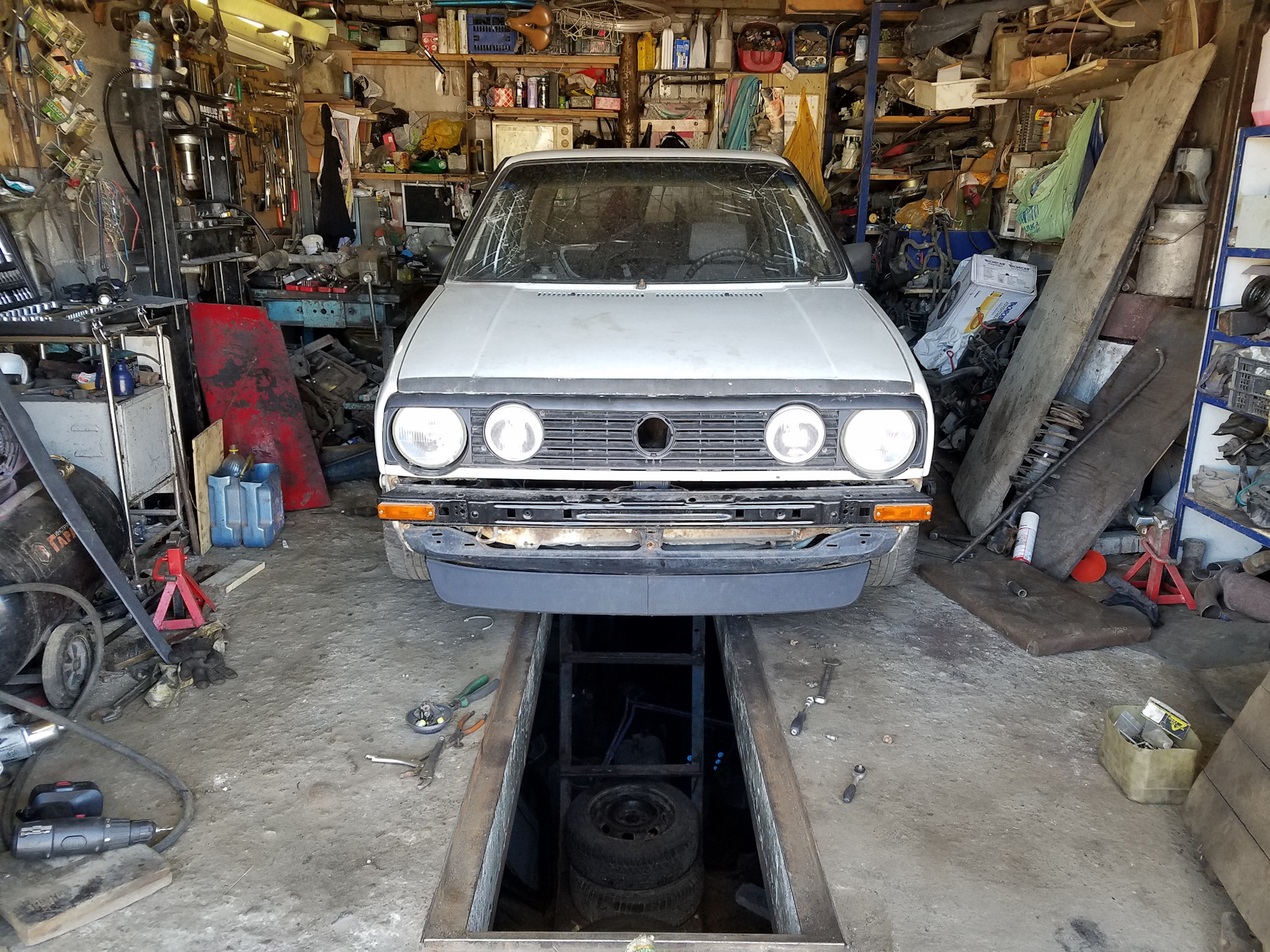 VW Golf Rabbit Mk1 front lip spoiler Mk2 GTI. — Volkswagen Golf Mk2, 1 ...