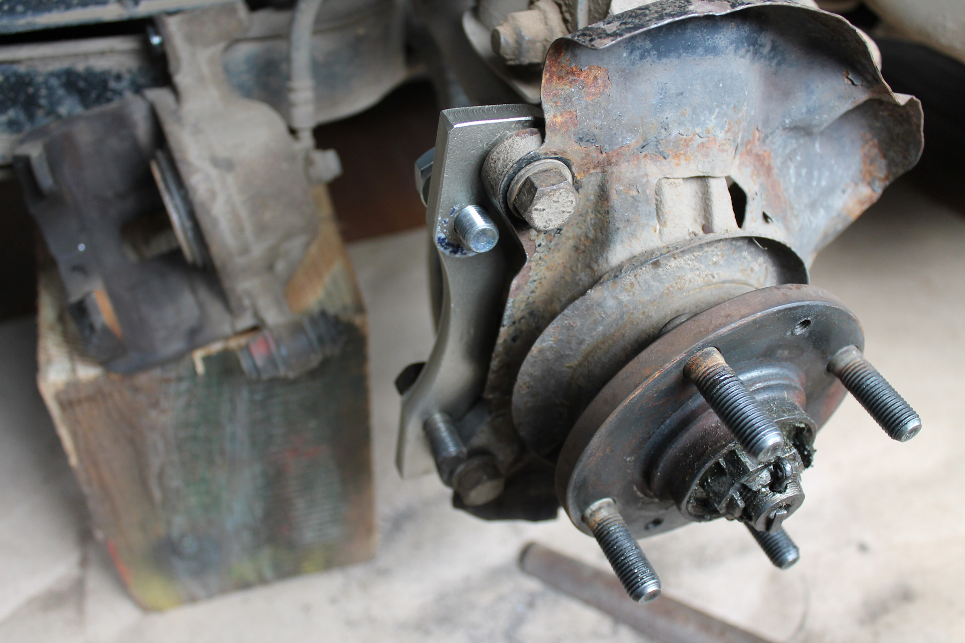 Плановая замена всего(становимся, на ноги) — Lada Калина Спорт (1G), 1 ...