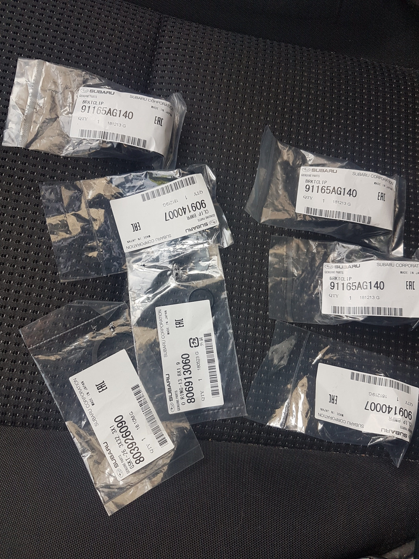 Ориджинал партс — Subaru Legacy (BL/BP), 2 л, 2007 года | запчасти | DRIVE2