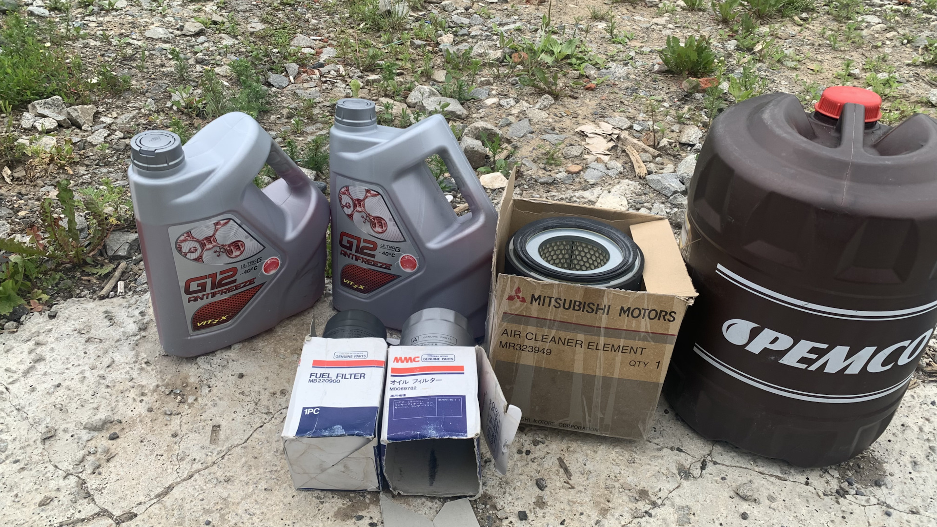 Замена антифриза, прокладок, масла двс, фильтра 3 шт — Mitsubishi ...