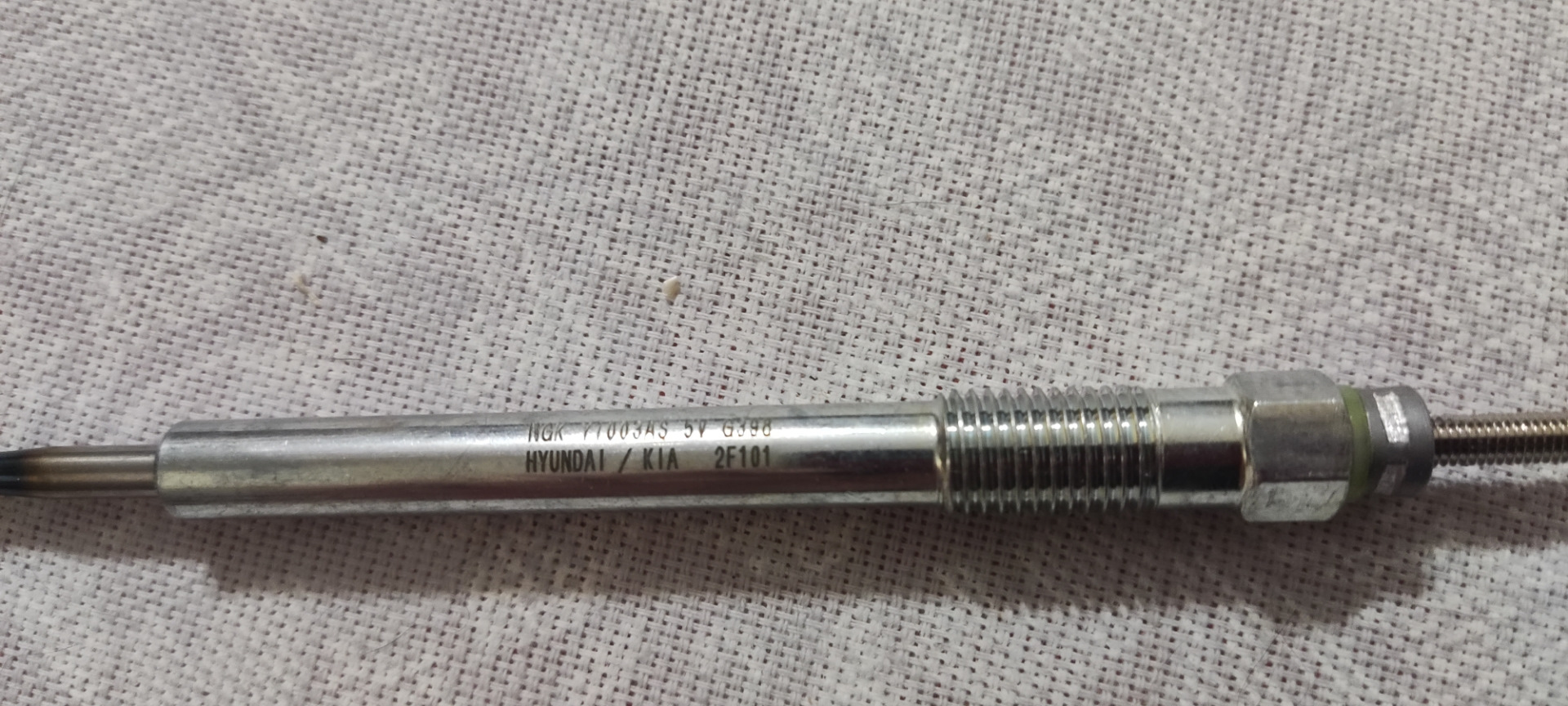 Заменил свечи D4HB 367102F101 — Hyundai Santa Fe (2G), 2,2 л, 2010 года ...
