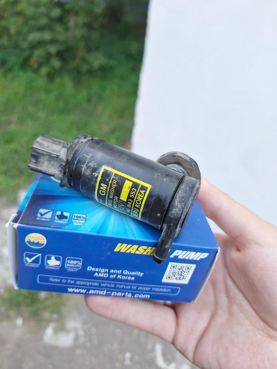 Насос(мотор) омывателя лобового стекла. — Ravon R2, 1,2 л, 2017 года ...