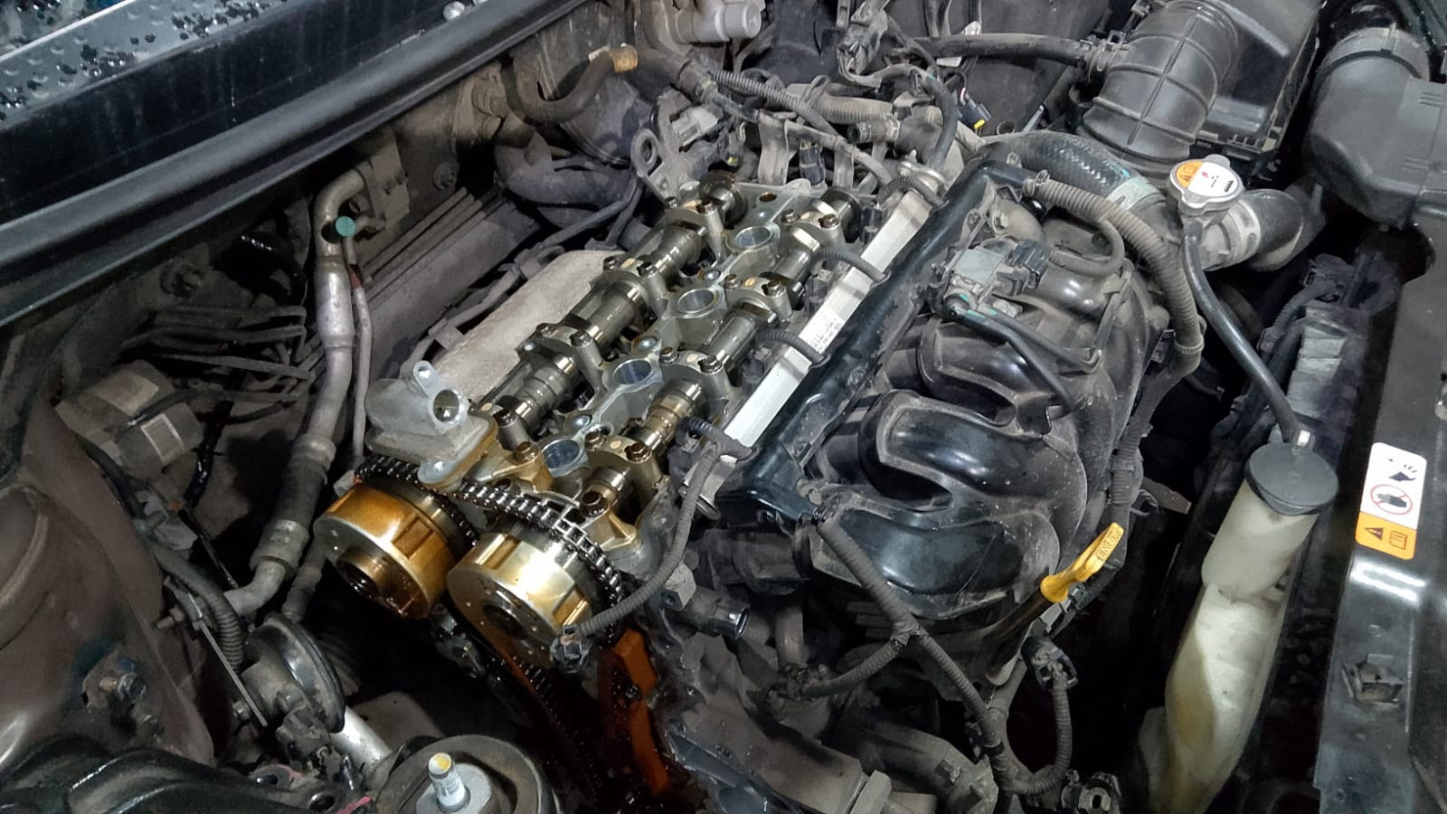 Замена цепи — KIA Ceed (2G), 1,6 л, 2018 года | плановое ТО | DRIVE2