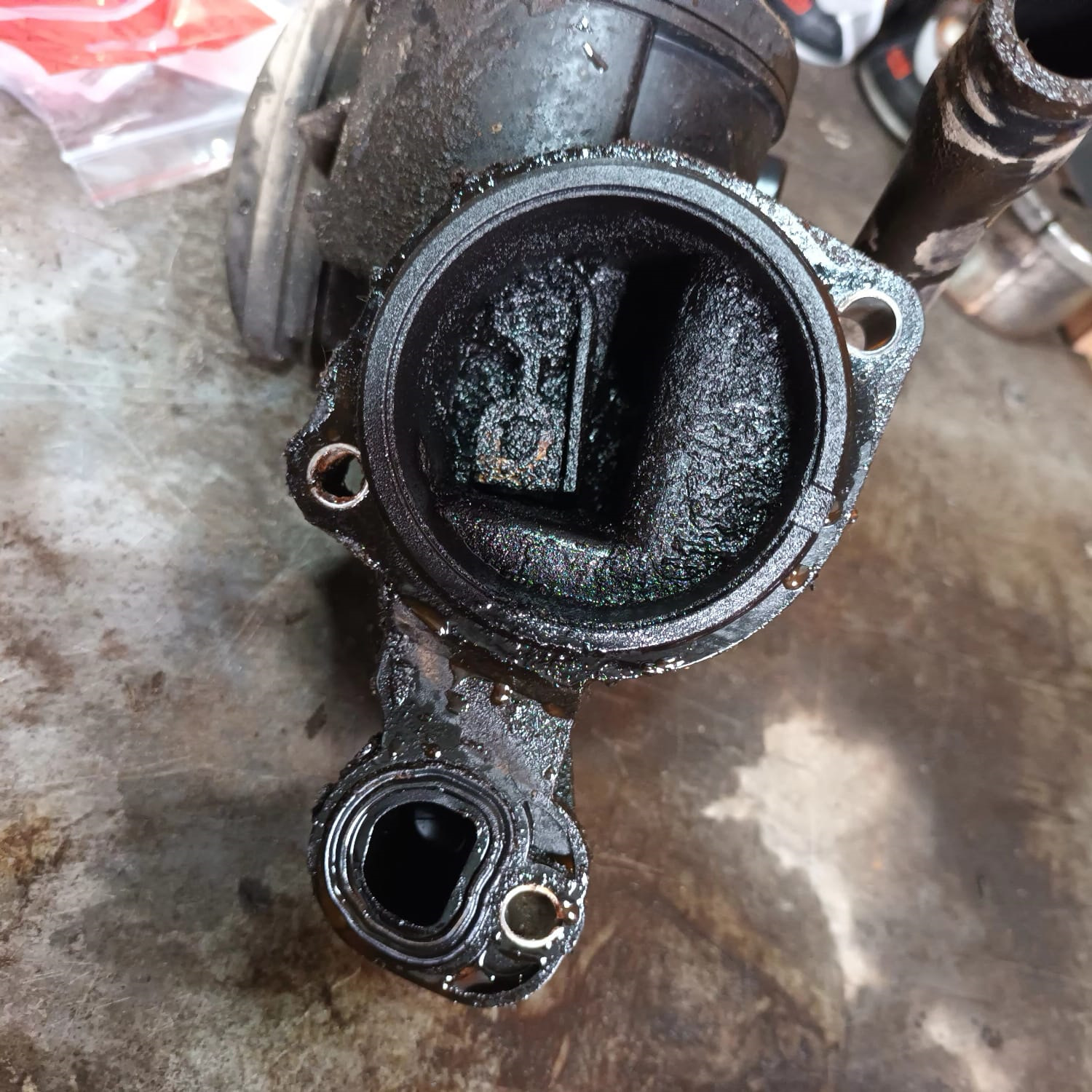 Ремонт маслоотделителя 036103464AK и как заработала печка — Skoda Fabia ...