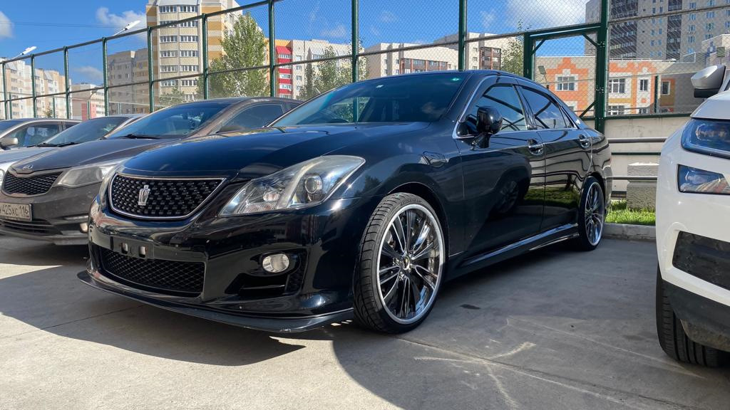 Приезд в Новосибирск и тема колес. — Toyota Crown (S200), 2,5 л, 2009 ...