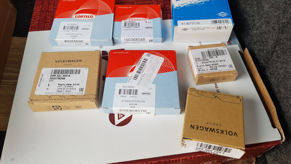 01036457B Уплотняющее кольцо, раздаточная коробка CORTECO | Запчасти на ...