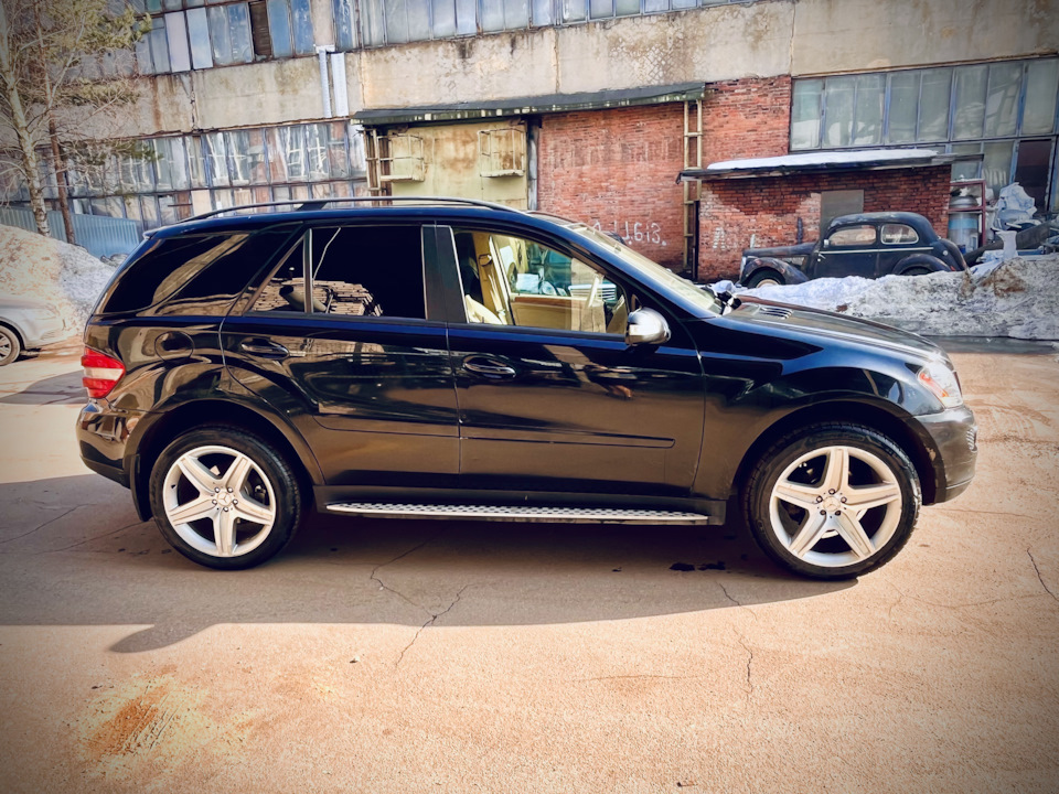 Сбылась мечта! 21е диски! — Mercedes-Benz M-Class (W164), 3,5 л, 2005 ...