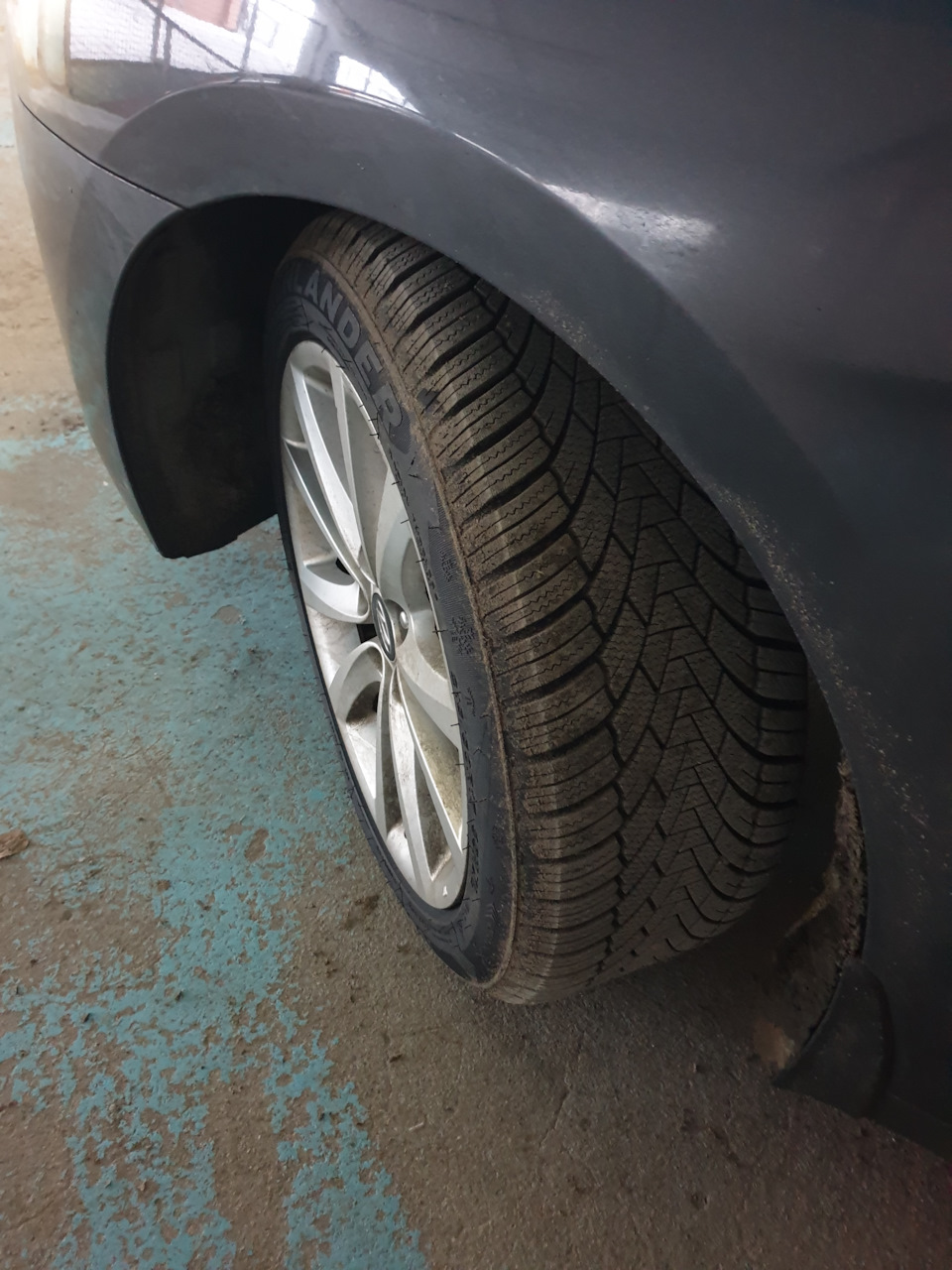Зимняя резина Grenlander Icehawke I 95H — Hyundai i40, 2 л, 2013 года ...