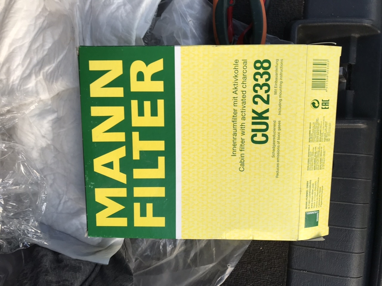 Замена фильтров — Mercedes-Benz M-Class (W163), 2,7 л, 2004 года ...