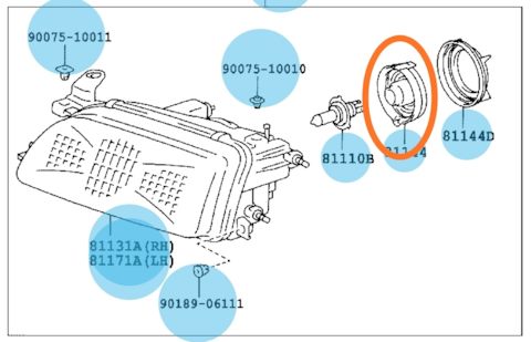 9018906111 КЛИПСА КРЕПЕЖНАЯ 160 TOYOTA LEXUS | Запчасти на DRIVE2