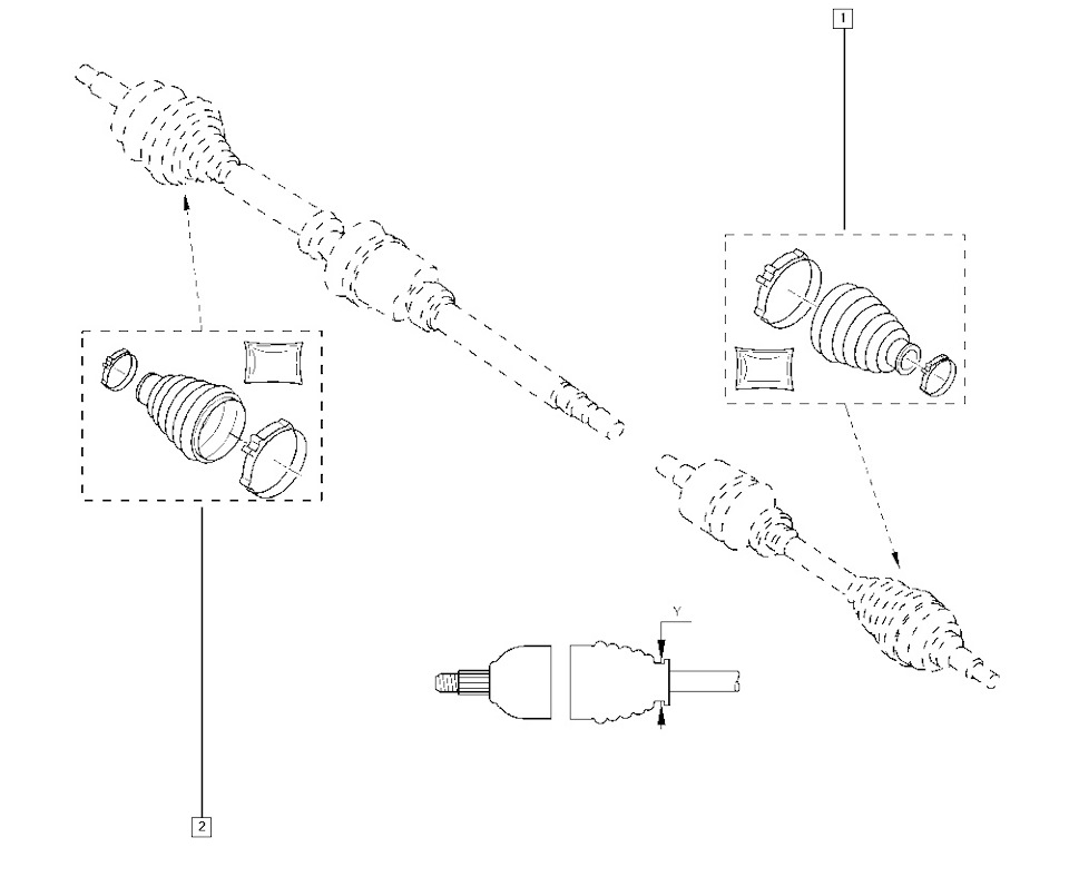 Выбор ремкомплекта суппортов + пыльники шрусов. — Renault Laguna II, 1 ...