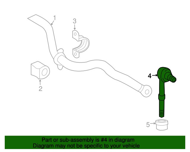 4883042021 Тяга стабилизатора задняя OEM TOYOTA LEXUS | Запчасти на DRIVE2