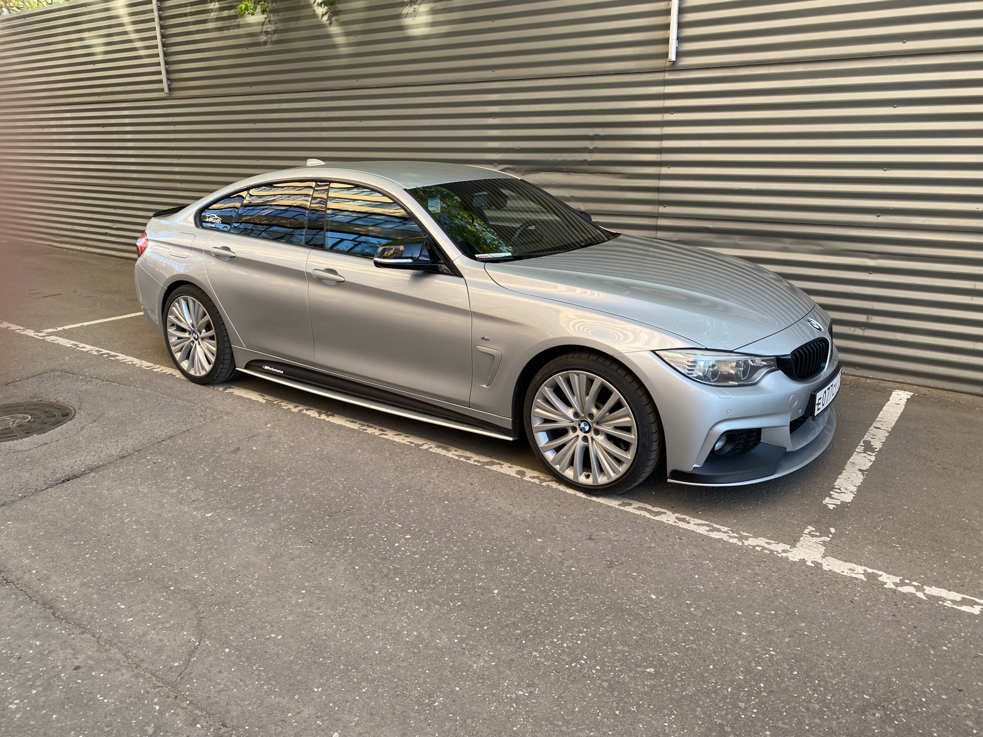Новые диски и небольшой стайлинг — BMW 4 series Gran Coupe (F36), 2 л, 2014 года | колёсные ...