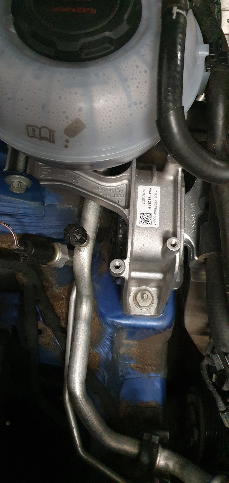 Замена опор двигателя Tiguan 2.0 CZPA — Volkswagen Tiguan (2G), 2 л ...