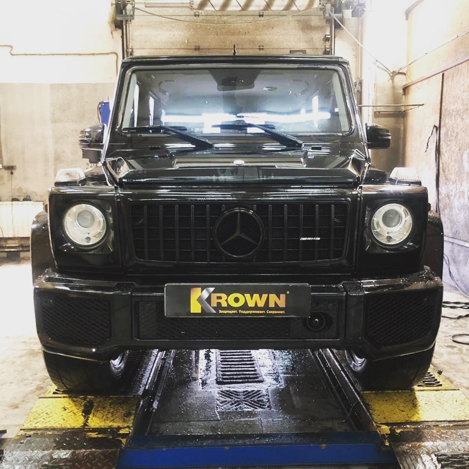G-klasse на Комплексной антикоррозийной обработке Krown — Krown на DRIVE2
