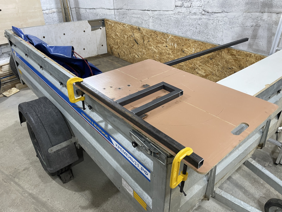 Изготовление креплений в прицеп для эндуро мотоцикла — Ford Focus ...