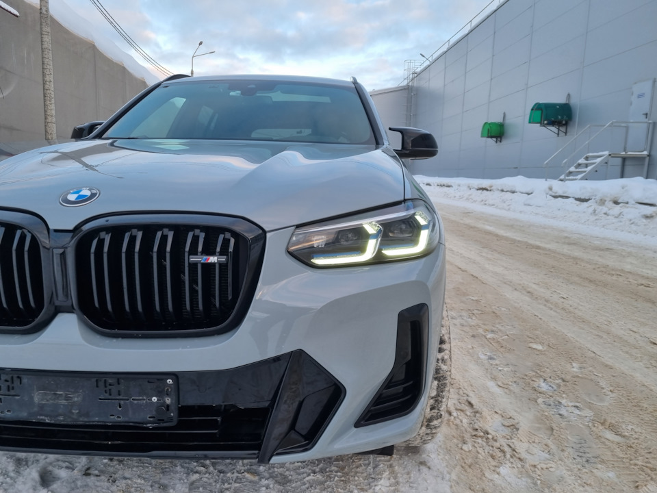 Установил решётку от m40i — BMW X3 (G01), 3 л, 2021 года | стайлинг ...