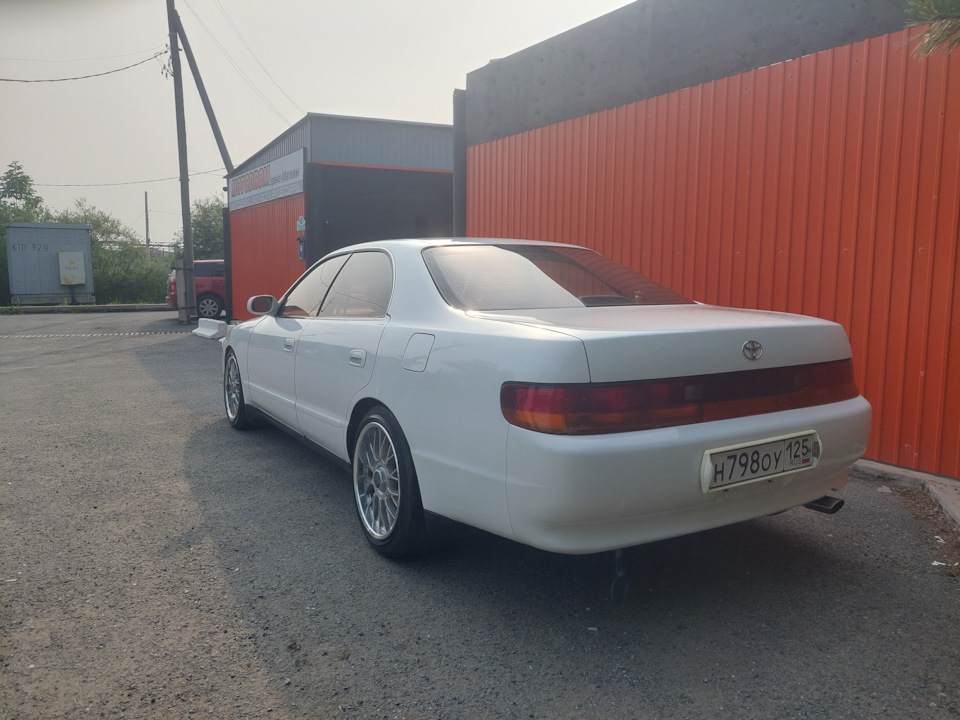 36. Не смогла остановиться 🫢 Полирую дальше. — Toyota Chaser (90), 2,5 ...