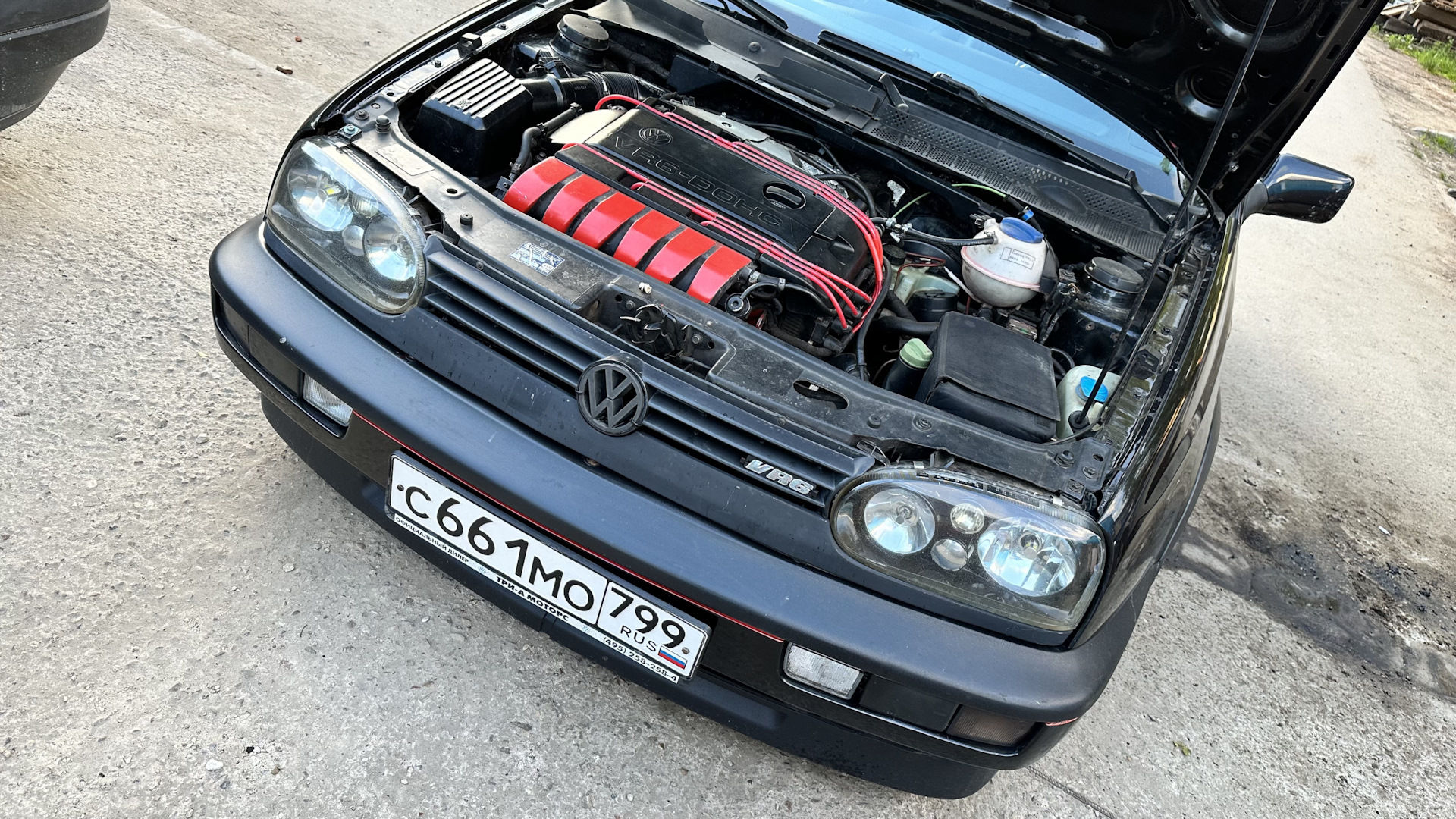 Vr6 — Volkswagen Golf GTI Mk3, 2,9 л, 1996 года | стайлинг | DRIVE2