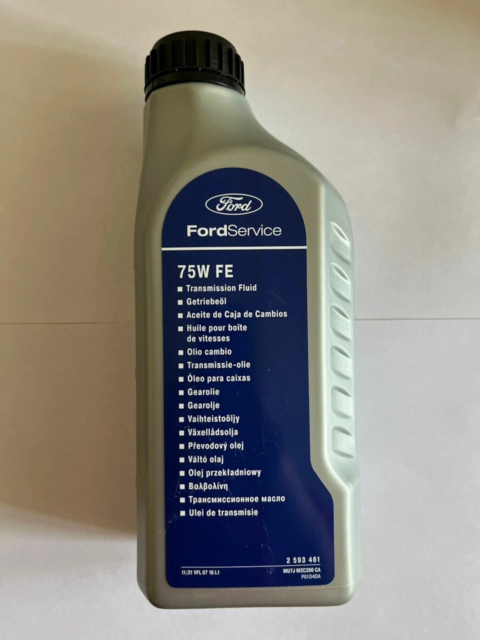 2593461 Масло трансмиссионное в МКПП 75 w FE л Ford | Запчасти на DRIVE2