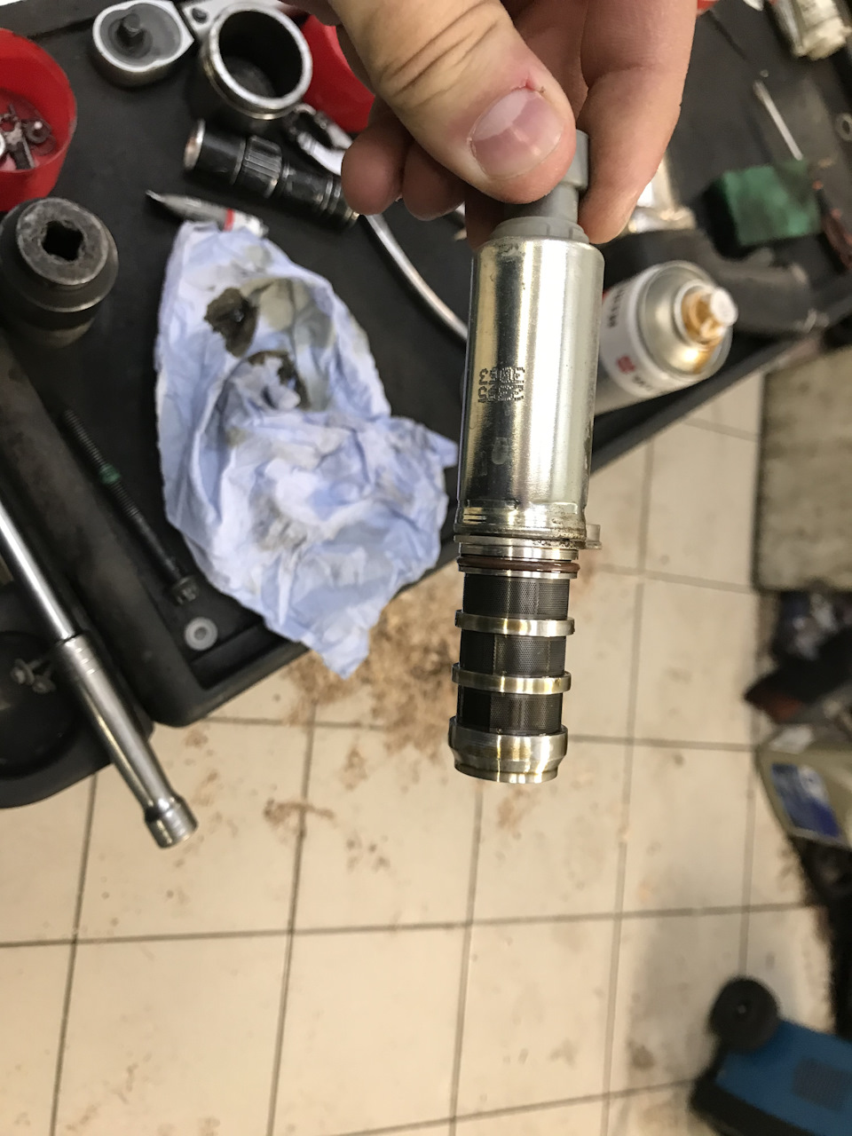 Форсунки, стартер, свечи, соленоиды. — Opel Insignia (1G), 2 л, 2013 ...