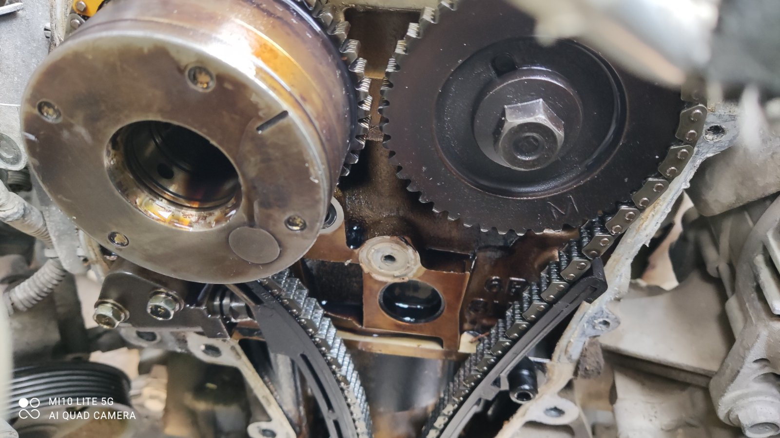 Замена ГРМ на Nissan X-Trail T-30 комплектом. — Nissan X-Trail I (t30 ...