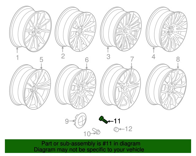 36146792829 резьбовой клапан системы RDC BMW | Запчасти на DRIVE2