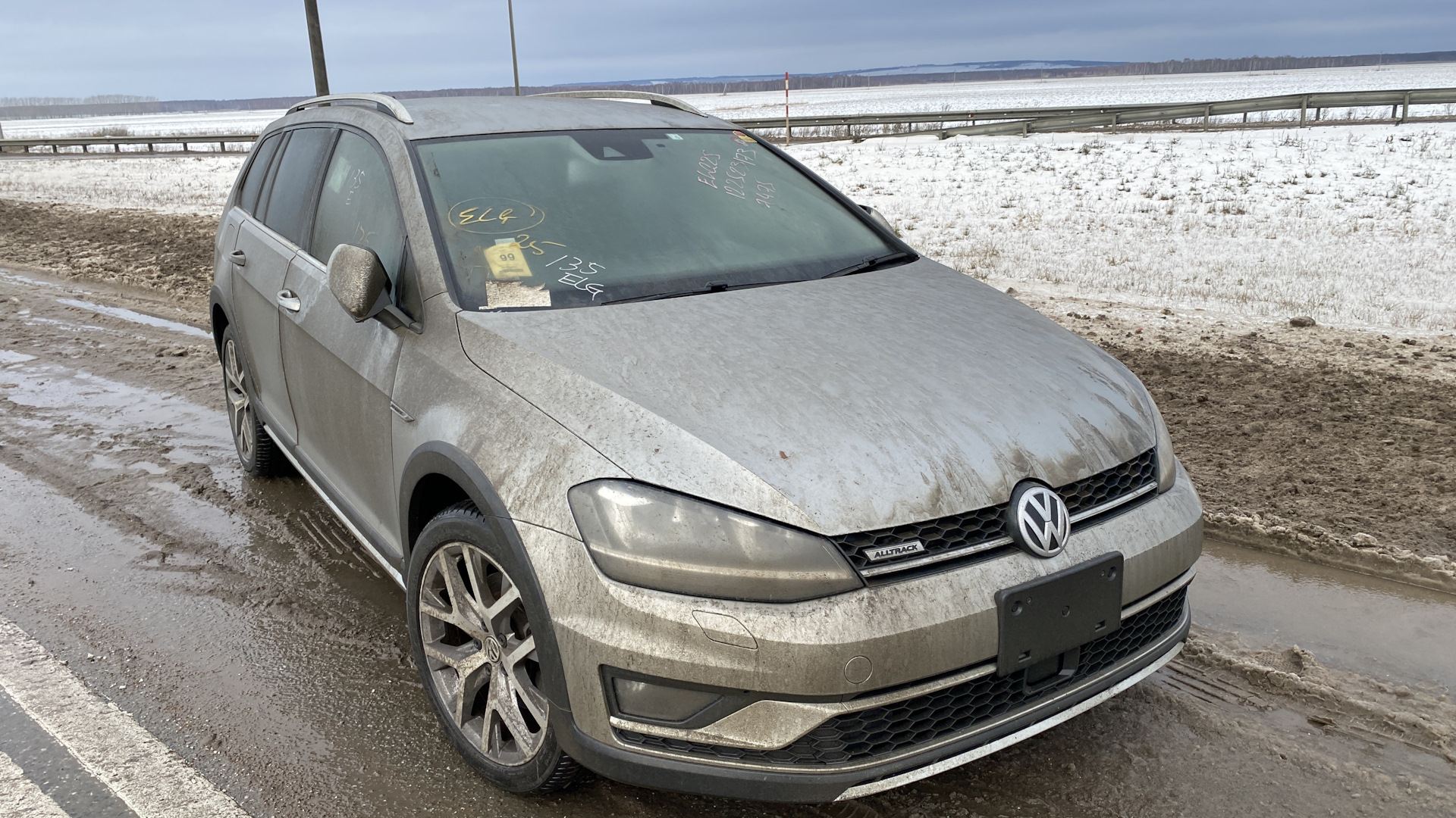 Volkswagen Golf Alltrack (Mk7) 1.8 бензиновый 2015 | Silver bullet на ...