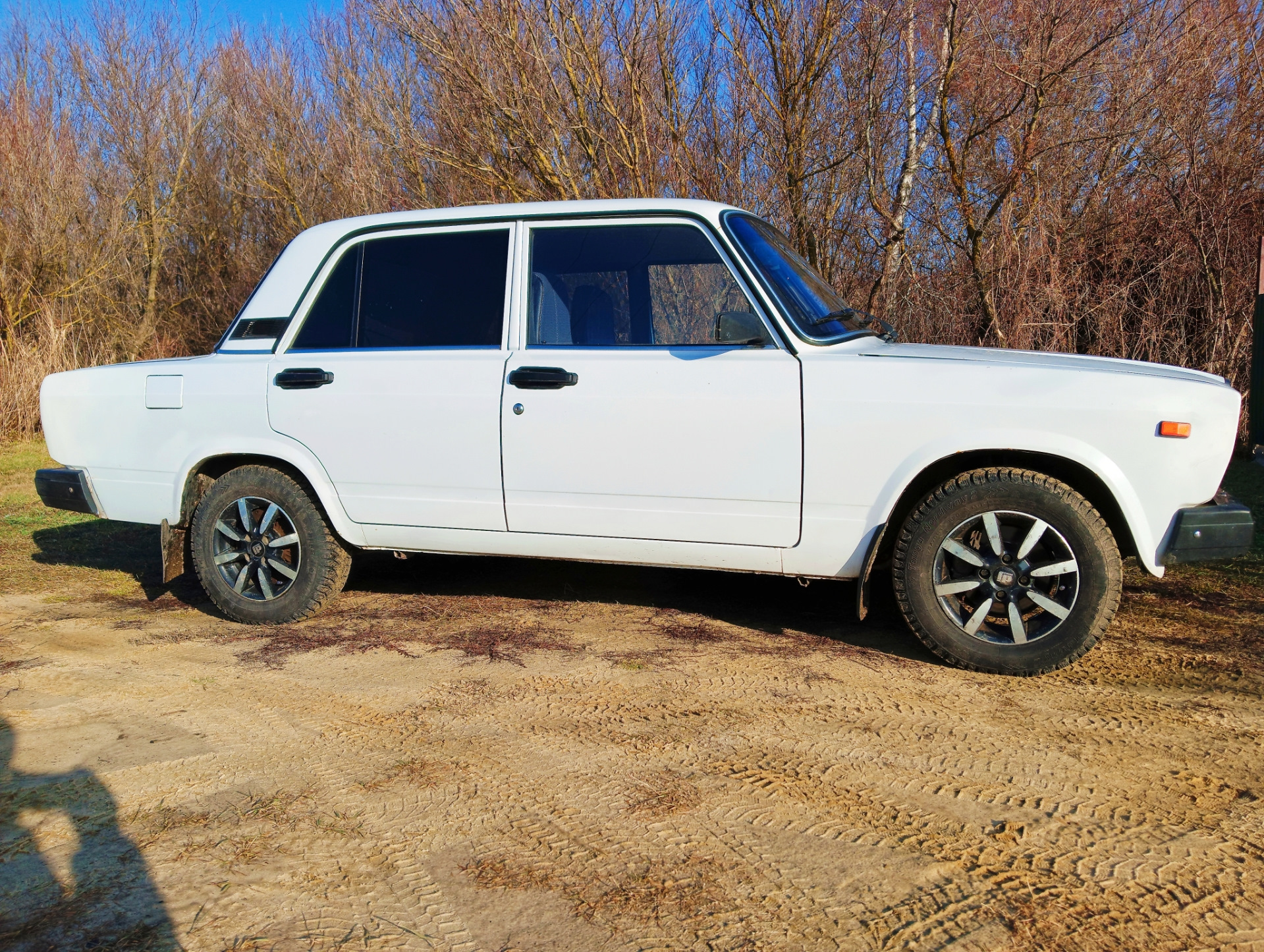 Зимние колеса R13 — Lada 210740, 1,6 л, 2008 года | колёсные диски | DRIVE2