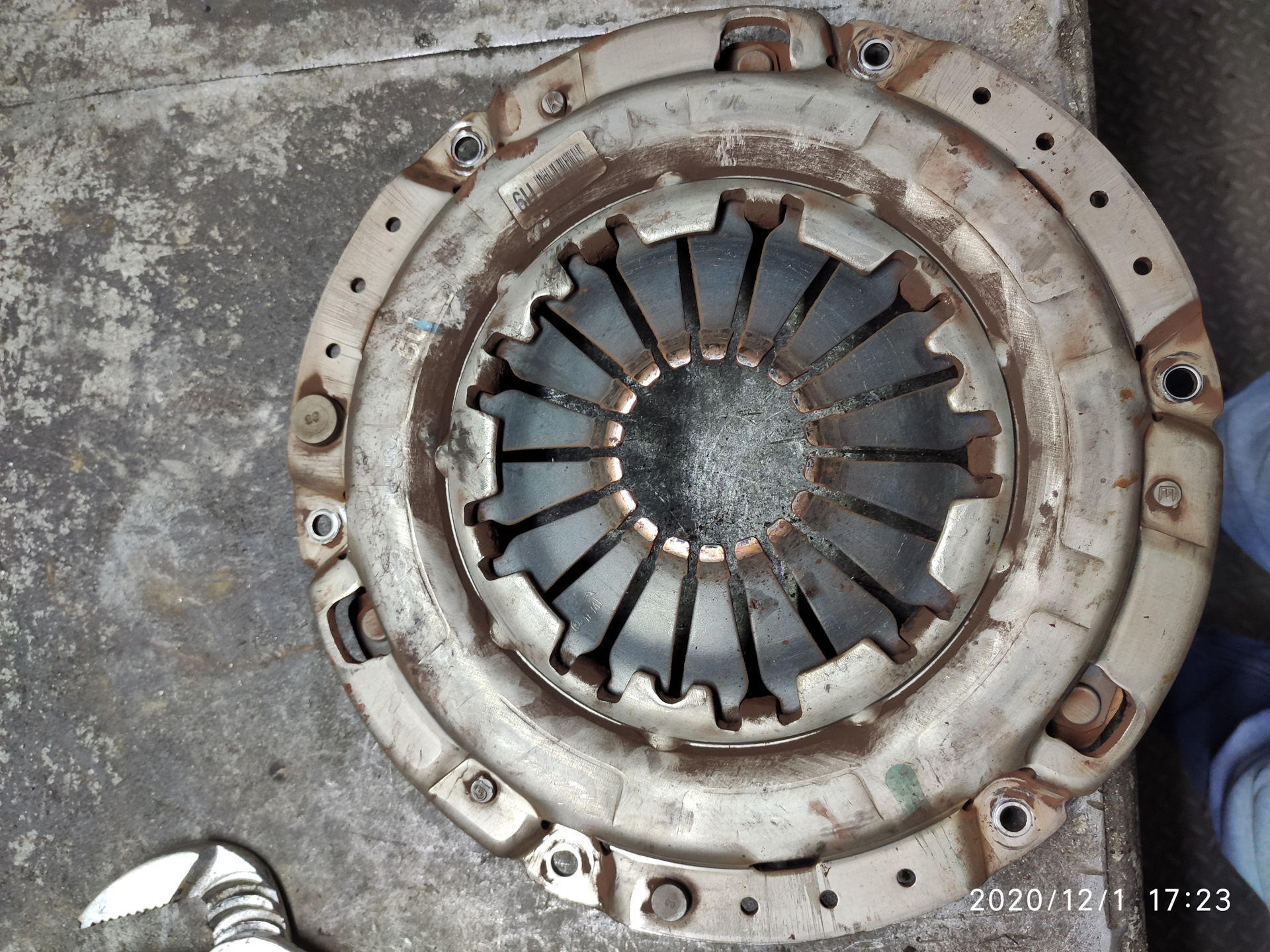 Замена сцепления 1.6 f16D3 — Chevrolet Cruze (1G), 1,6 л, 2011 года ...