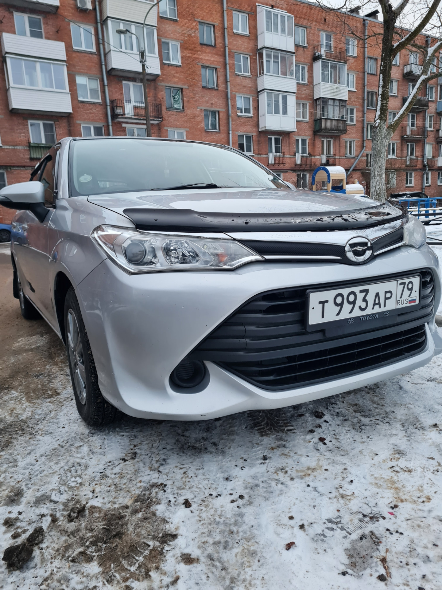 Вид имеет👌 — Toyota Corolla Fielder (E160), 1,5 л, 2015 года | фотография | DRIVE2