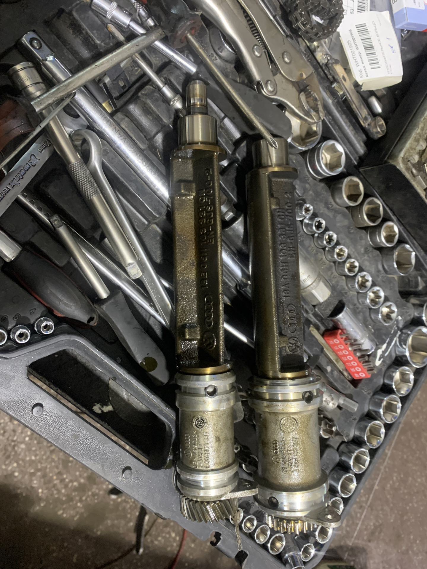 Замена балансирных валов (+ инструкция по замене PDF) — Volkswagen Passat B6, 1,8 л, 2008 года ...