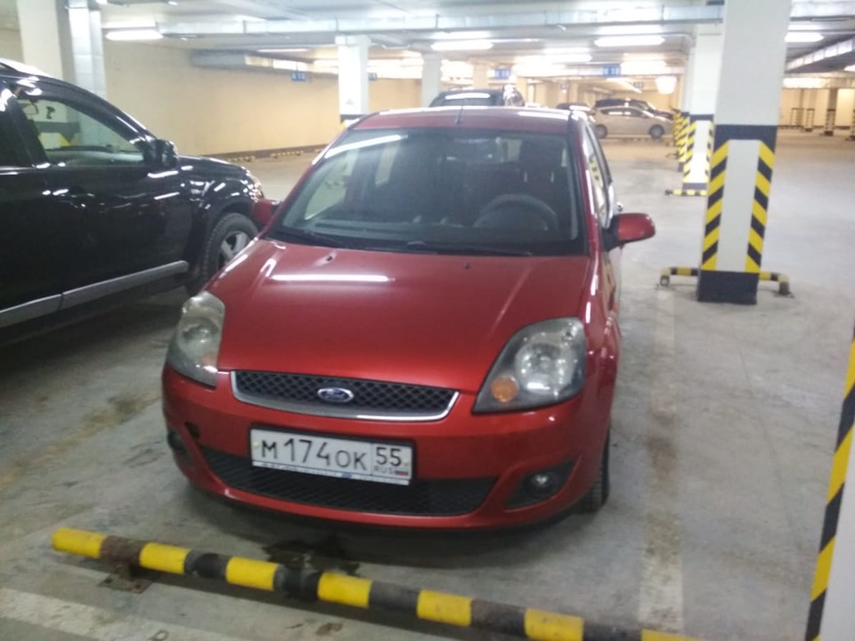 Форд Фиеста, дубль 2 — Ford Fiesta (Mk V), 1,4 л, 2007 года | покупка ...