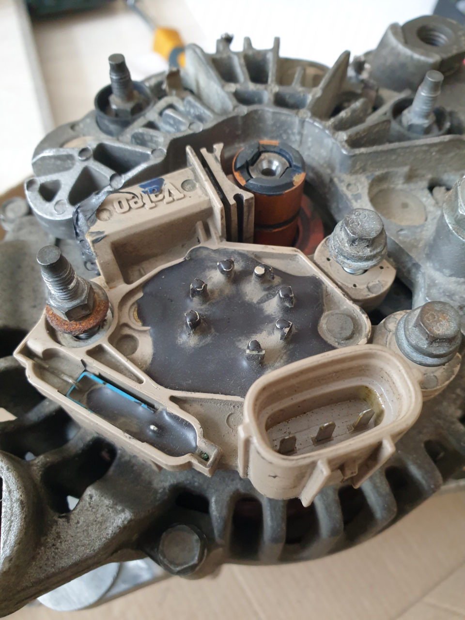 Переборка генератора. — Hyundai Sonata V (NF), 2 л, 2008 года | своими ...