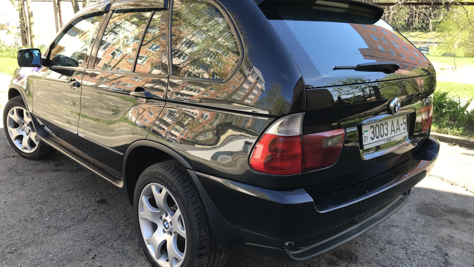 Сгнила плата подсветки номерного знака. — BMW X5 (E53), 3 л, 2003 года ...