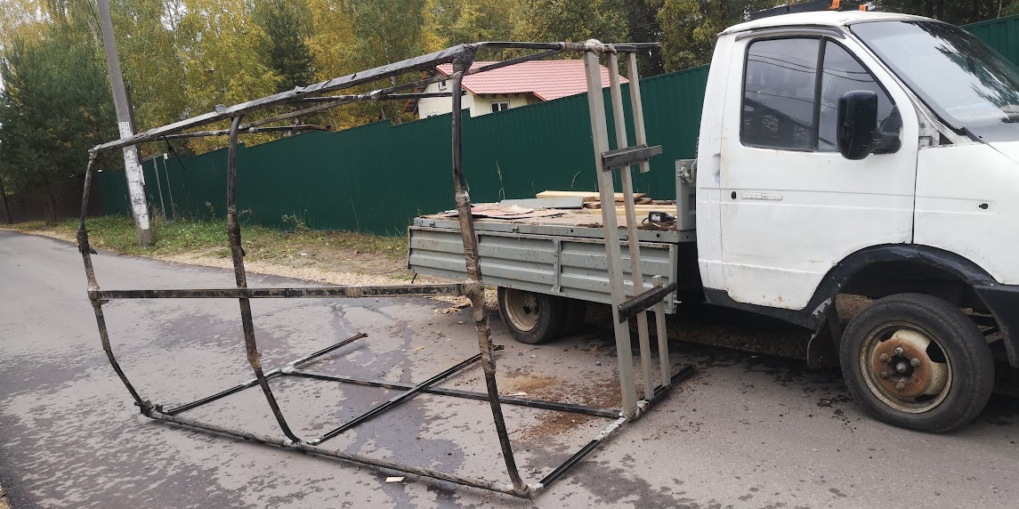 Подготовка к регистрации этап 2 (Убираем будку) — ГАЗ Газель, 2,3 л ...
