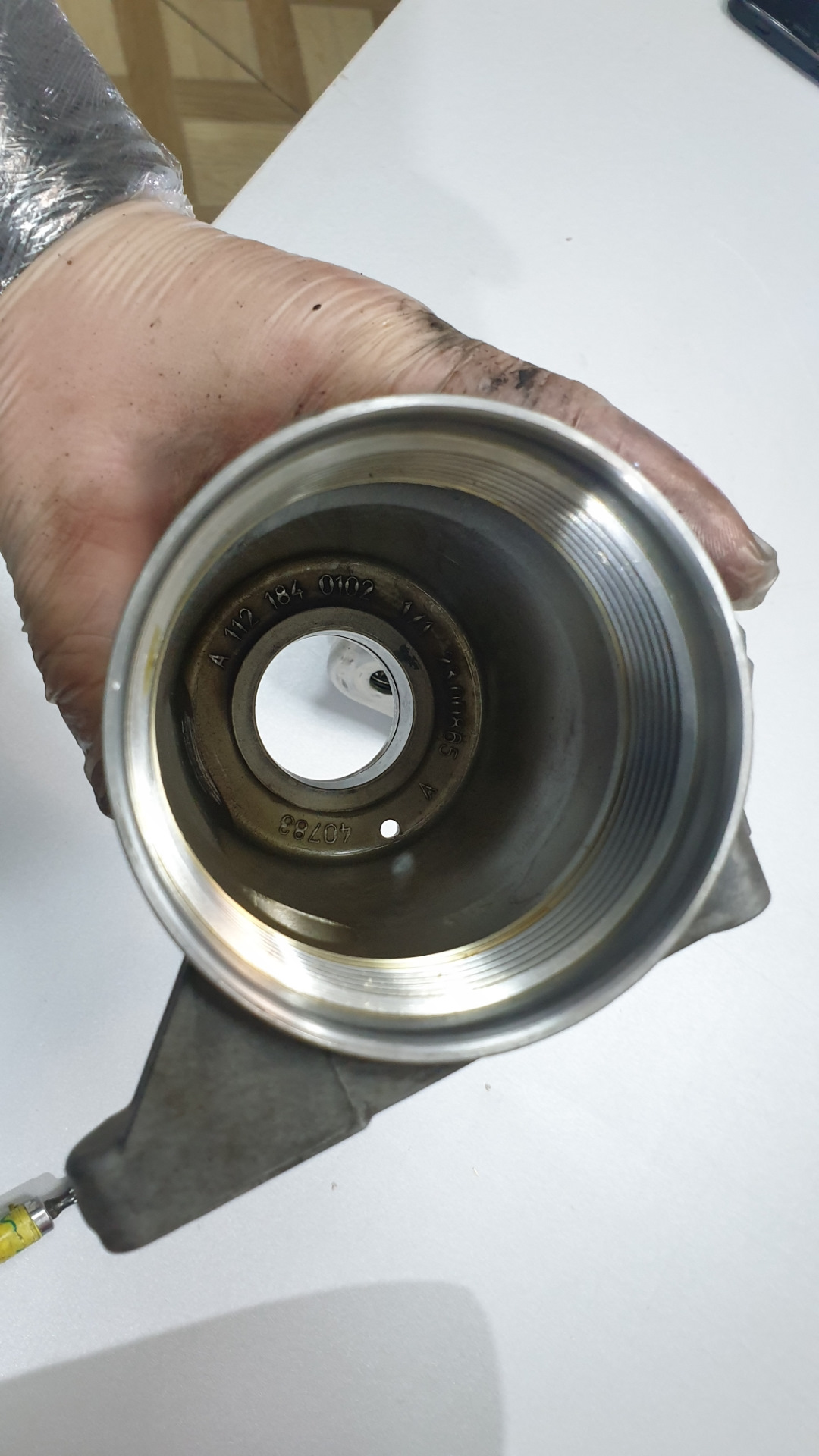 Теплообменник, прокладки — Mercedes-Benz S-Class (W220), 3,7 л, 2003 ...