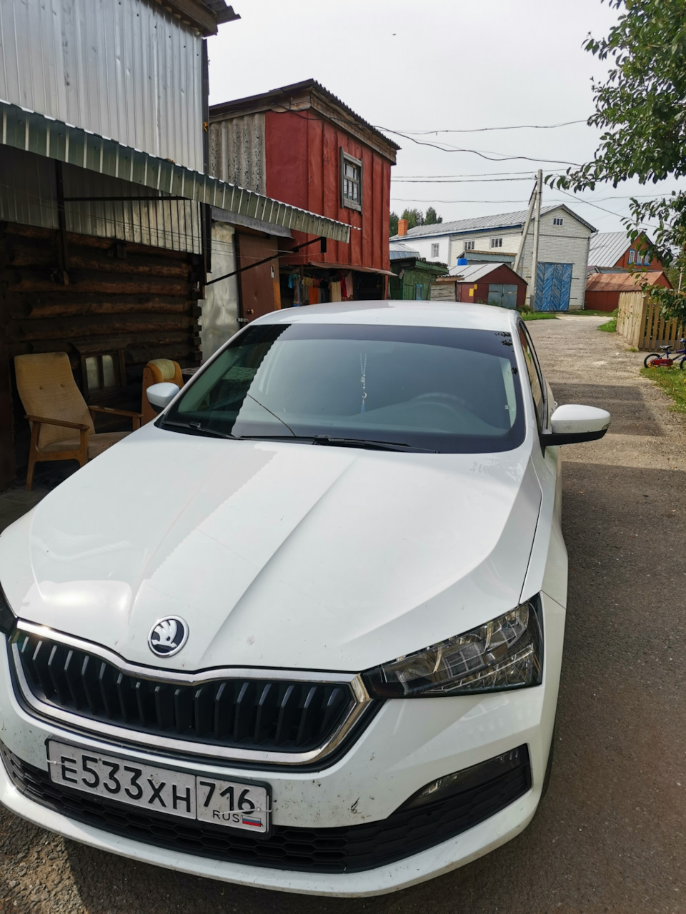 Тонер и бронь передних фар — Skoda Rapid (2G), 1,6 л, 2020 года ...