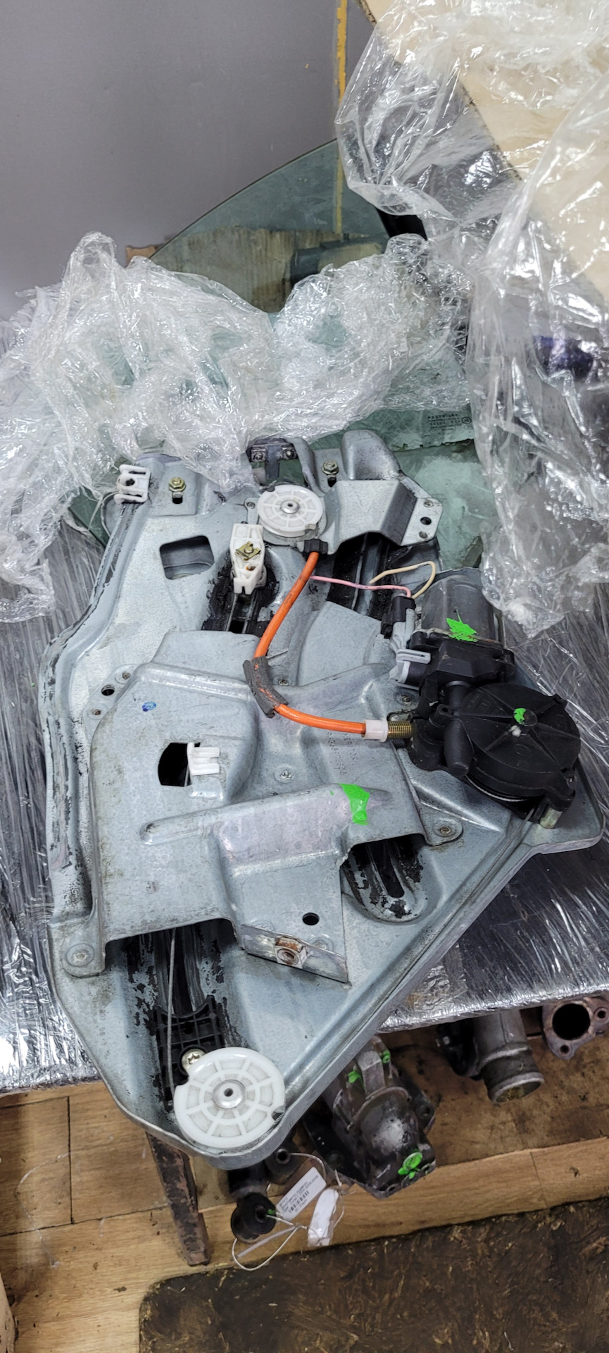 Механизм заднего стекла кабриолет Пежо 206сс — Peugeot 206 CC, 2 л ...