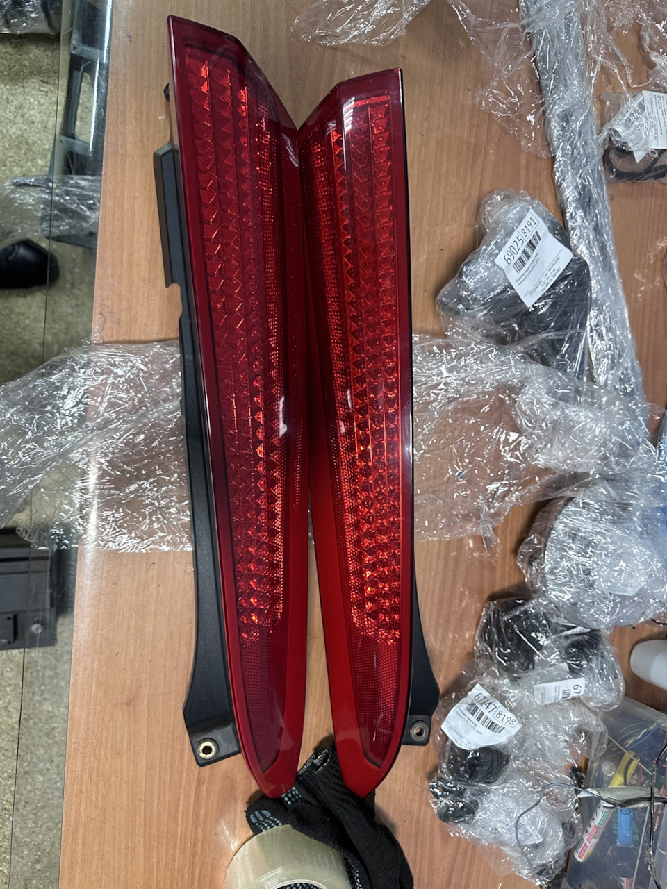 Задние LED фонари рест в кузов ДОрест XC90 — Volvo XC90 (1G), 2,5 л ...