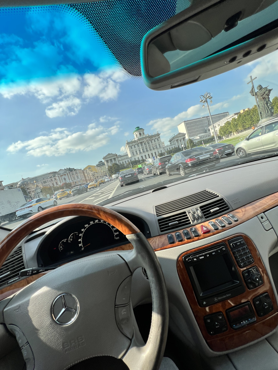 Вот и первые приветы ))) — Mercedes-Benz S-Class (W220), 3,2 л, 1999 ...