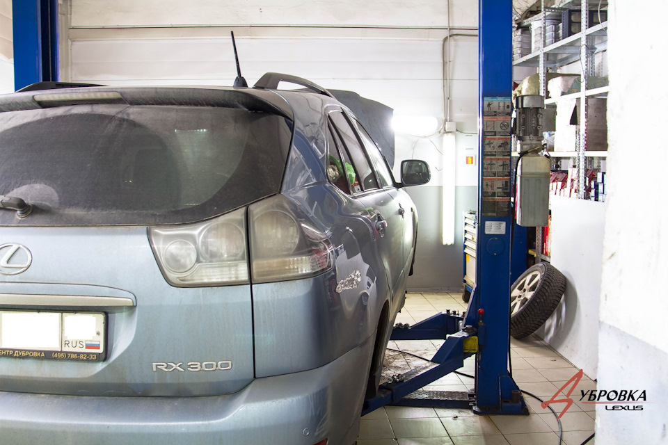 Замена пневматических стоек на пружинные Lexus RX 300 — Lexus-dubrovka ...